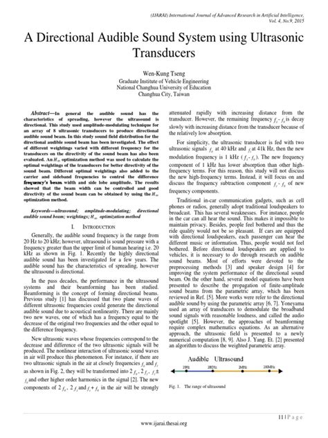 controlling the directivity of directional audible sound beams using an optimization method with