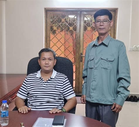 លោក វរសេនីយ៍ឯក ស៊ុំ បូរ៉ា នាយការិយាល័យ បុគ្គលិក បញ្ជាការដ្ឋានជាតិ ក ព ប ភ