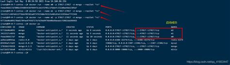 Docker 部署 Mongodb 集群【建议收藏】docker Mongodb集群 Csdn博客