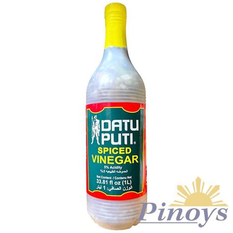 White Vinegar Spiced 1000 Ml PET Datu Puti Pinoystore Eu