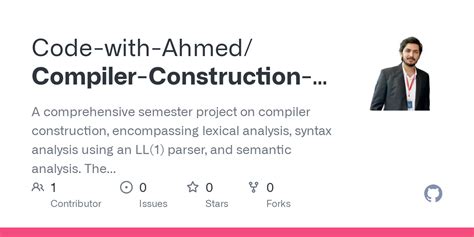 github code with ahmed compiler construction semester project first
