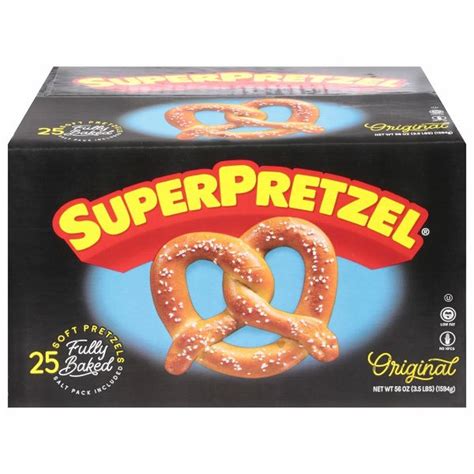 Superpretzel Pretzels Soft Fully Baked Original Fig App