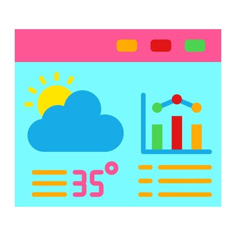 Premium Vector Forecast Analytics Icon