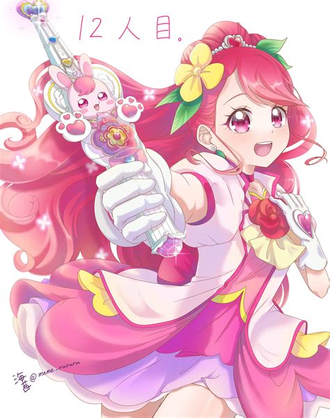 Meme Rururu Cure Grace Hanadera Nodoka Rabirin Precure Healin