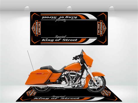 Custom Design Harley Davidson Motorcycle Mats Shop Online Now
