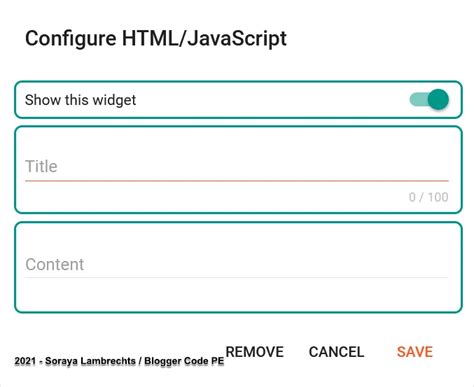 Html Le Gadget Htmljavascript The Htmljavascript Gadget