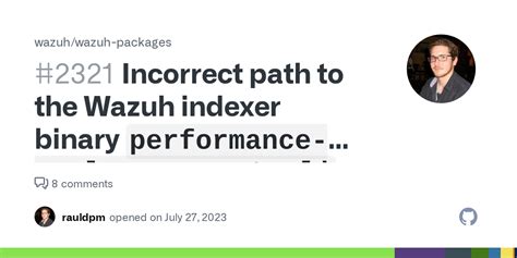 Incorrect Path To The Wazuh Indexer Binary `performance Analyzer Agent Cli` · Issue 2321