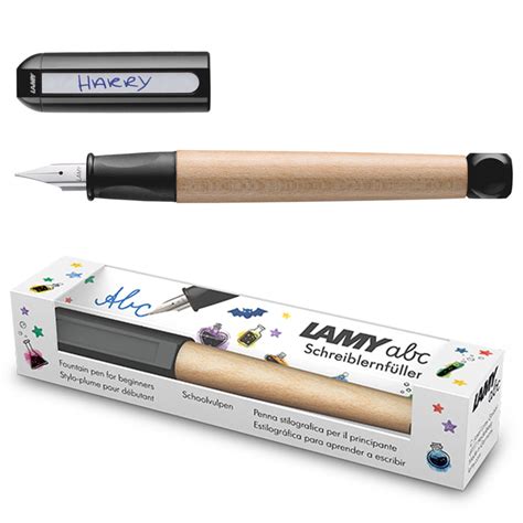 Lamy Abc Special Edition Black Fountain Pen — Pens Plus Of Oxford