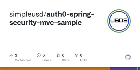 github simpleusd auth0 spring security mvc sample