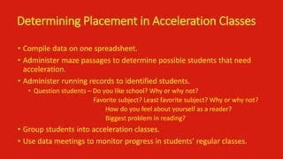 Acceleration Model Pd PPTX