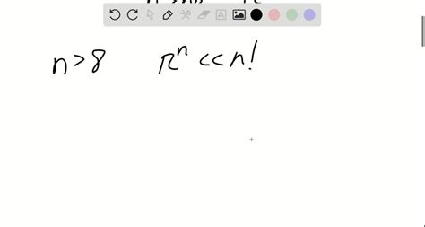 SOLVED Use The Appropriate Limit Laws And Theorems To Determine The Limit Of The Sequence Or