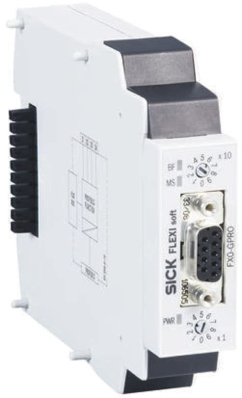 fx0 gpro00000 sick sick fx0 series safety module 24 v dc 701 9206 rs