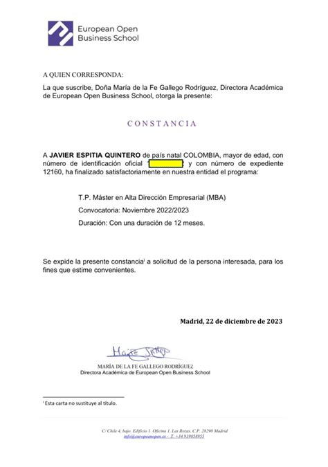 ¡emocionado De Compartir Una Gran Noticia Javier Espitia Quintero