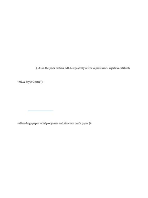 Mla 9 Sample Paper Final Pdf Citation Digital Object Identifier