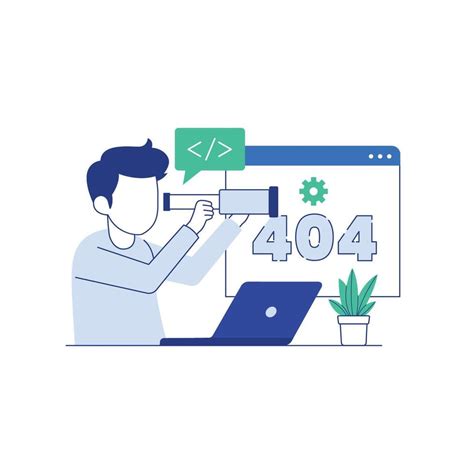 Software Developer Inspected The Source Code For Any Errors 60452347 Vector Art At Vecteezy