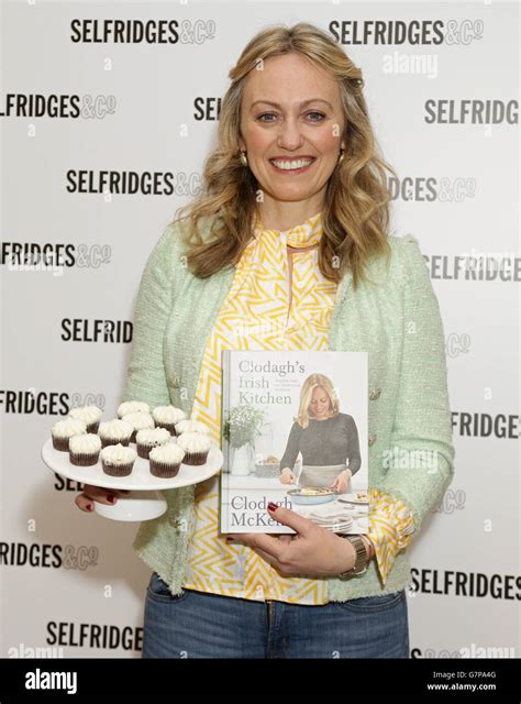 Chef And Author Clodagh Mckenna At The Launch Of Her Book Clodaghs Irish Kitchen At Selfridges