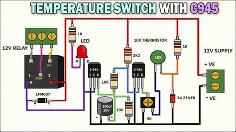 How To Make Temperature Switch Using C945 Tronicspro