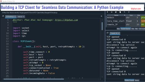Building A Tcp Client For Seamless Data Communication A Python Example