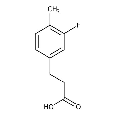 Alfa Aesar™ 3 3 Fluoro 4 Methylphenylpropionic Acid 97 250mg Alfa