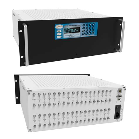 Assembly With 36 Attenuators 200 6000 Mhz 0 63db X 1db 50pa 857 Jfw Industries