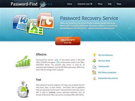 Top 15 Excel Password Remover