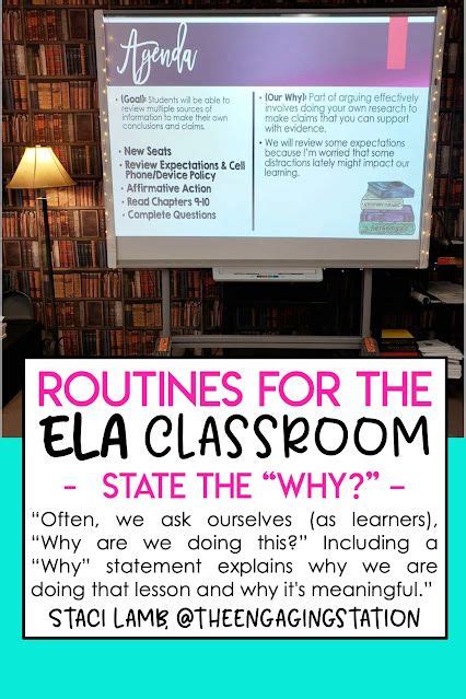 12 Classroom Routines To Try In The Secondary Ela Classroom Artofit