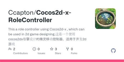 Github Ccapton Cocos D X Rolecontroller This A Role Controller Using