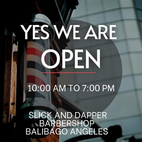 Slick And Dapper Barbershop Balibago Angeles Angeles City