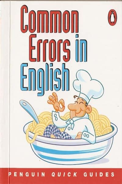 Common Errors In English Pdf Superingenious