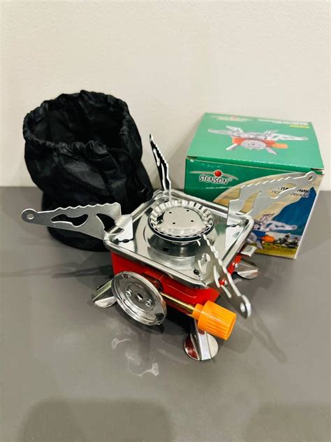 Портативная Газовая Горелка с Пьезоподжигом Под Газовый Балончик Примус таганок — Купить