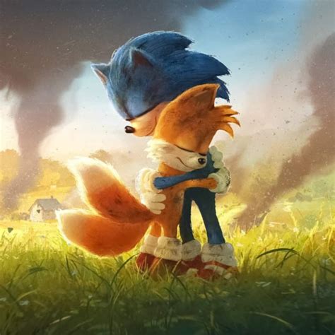 An Animal With Blue Hair Is Standing In The Grass