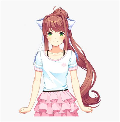 Doki Doki Literature Club Natsuki Sprites Png Download Anime Doki