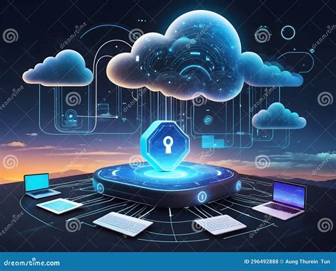 mapping the future of data storage stock illustration illustration of