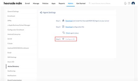 Microsoft Active Directory Integration With Hexnode Hexnode Help Center