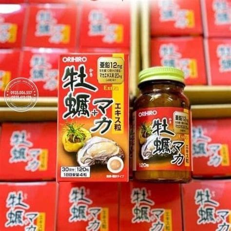 3925 Vien Uong Tinh Chat Hau Tuoi Extra Maca Orihiro 120 Vien3 Thực