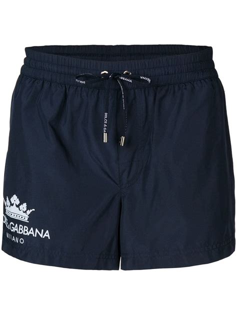 Dolce And Gabbana Dolce And Gabbana Logo Swim Shorts Blue Dolcegabbana Cloth Dolce Gabbana