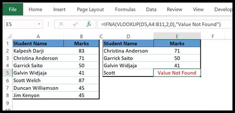 How To Use IFNA Function In Microsoft Excel