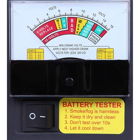Analog Battery Tester Autospore
