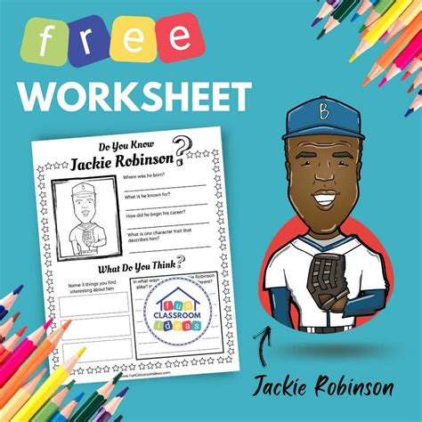 Jackie Robinson ️ Worksheet