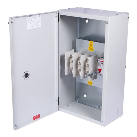 160a Four Pole Metalclad Switch Disconnector Fuse Complete With Fuses Fitted Proteus Switchgear