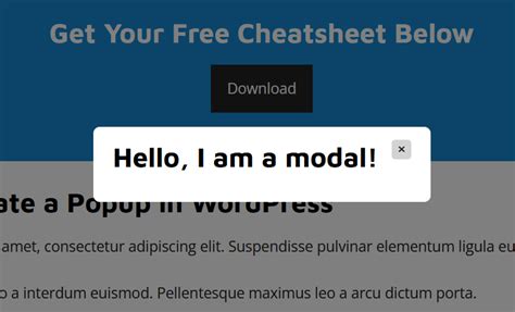 How To Add A Popup In WordPress A Step By Step Guide For