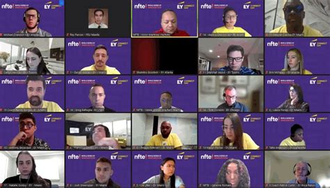 Ey Connect Day 2021 Ey Volunteers Serve As Innovation Coaches Nfte