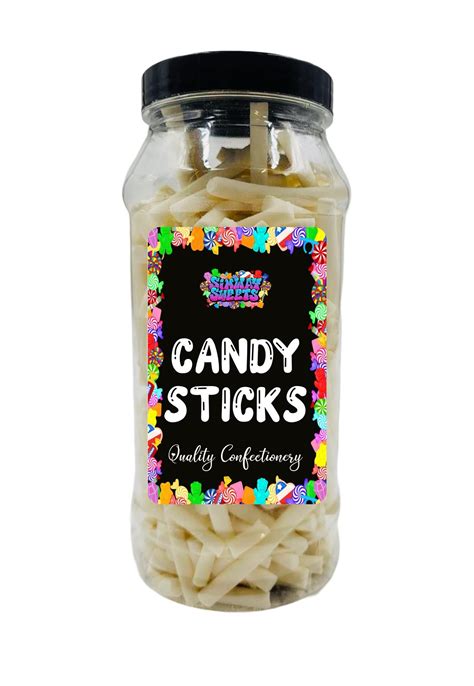 Candy Sticks Sweets T Jar 485g Simway Sweets