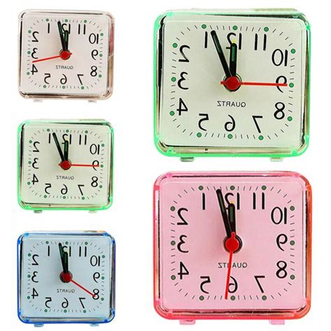 Small Snooze Casio Alarm Clocks Night Light Bedside