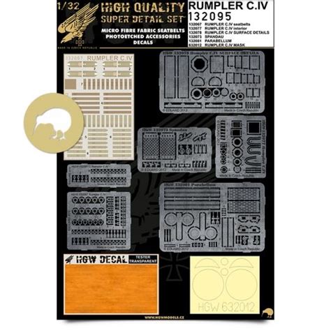 132 Rumpler Civ Super Detail Set