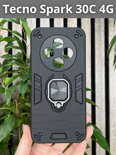 Чехол противоударный Ring на Tecno Spark 30c 4g Техно Спарк 30С 4g