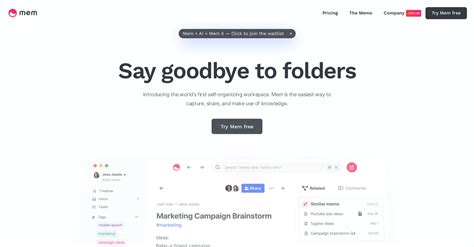 mem ai productivity explore 10 000 ai tools and explore best