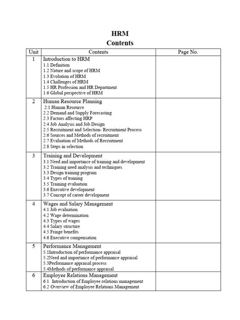 Hrm Notes Pdf Human Resource Management Human Resources