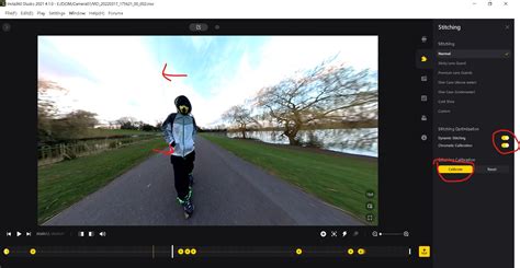 Stitching Issue And Dark Half Rinsta360