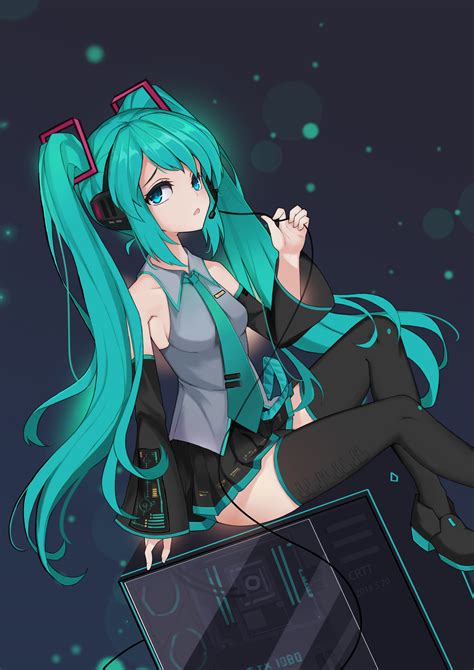 Hatsune Miku Vocaloid Drawn By Chenran Tiantang Danbooru